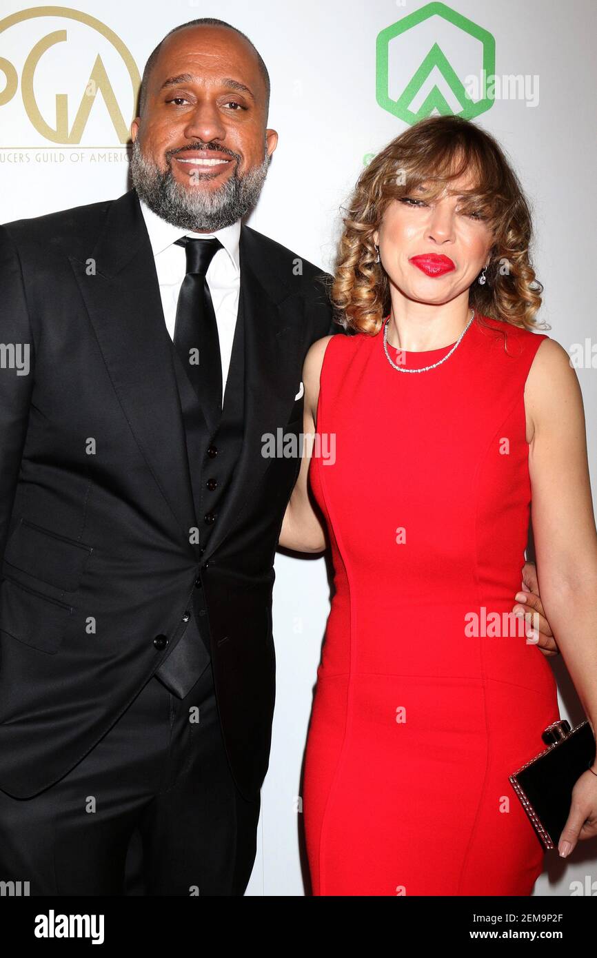 LOS ANGELES - JAN 19: Kenya Barris, Rainbow Edwards-Barris at the 2019 ...