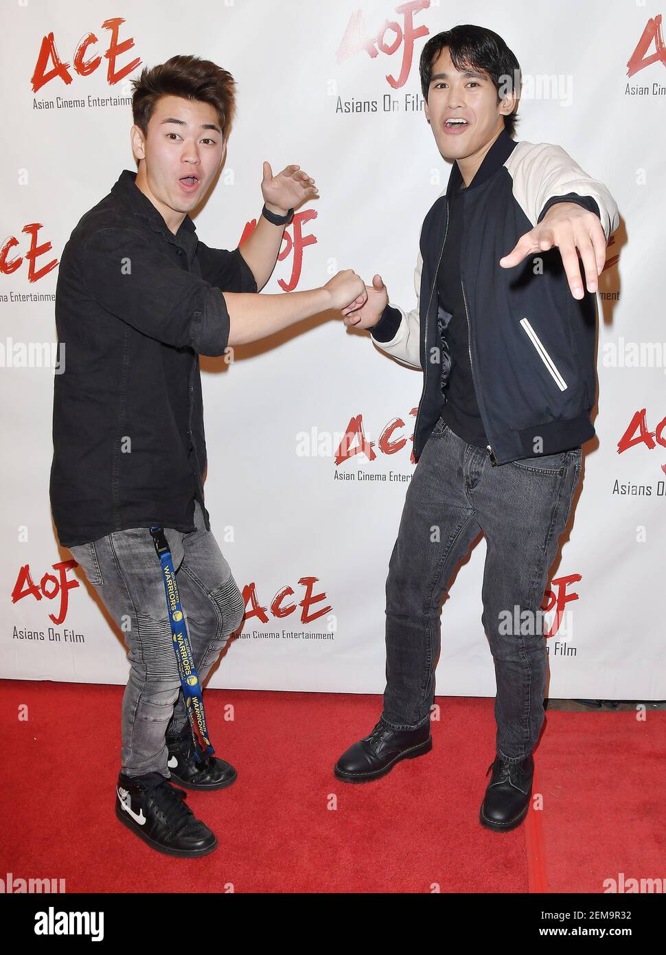 (L-R) Mason Handa and Kian Talan at the Asians On Film Festival 2019 ...