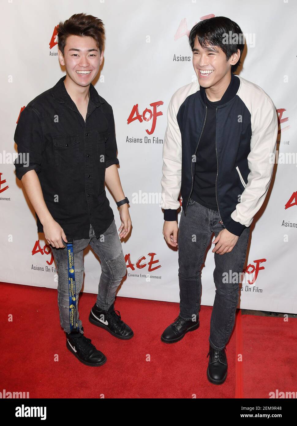 (L-R) Mason Handa and Kian Talan at the Asians On Film Festival 2019 ...
