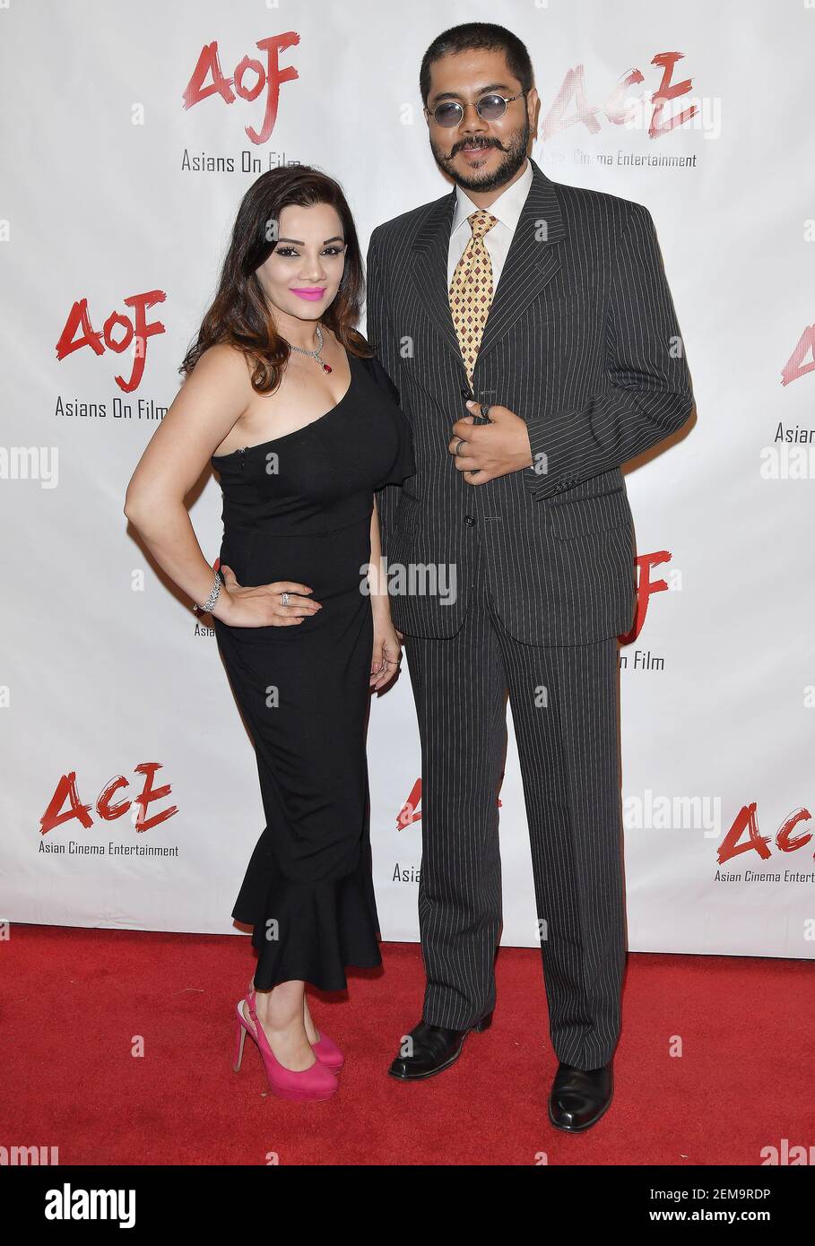 (L-R) Kanika Maheshwari and Parimal Aloke at the Asians On Film ...