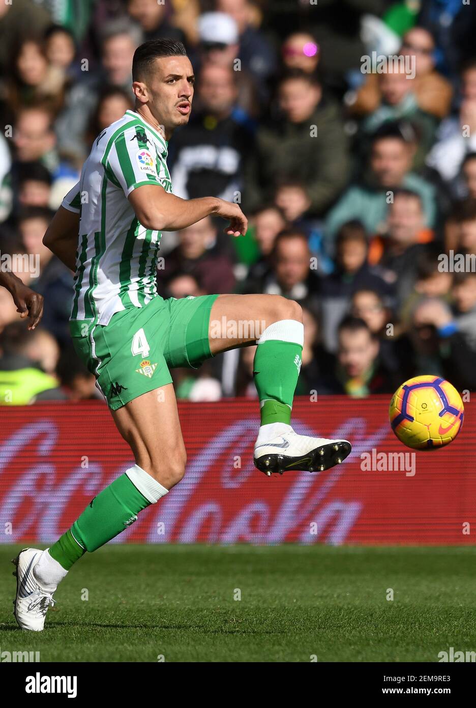 SEVILLA, 20-01-2019. Primera Division Spanish League. LaLiga. Estadio Benito Villamarin. Zou ...