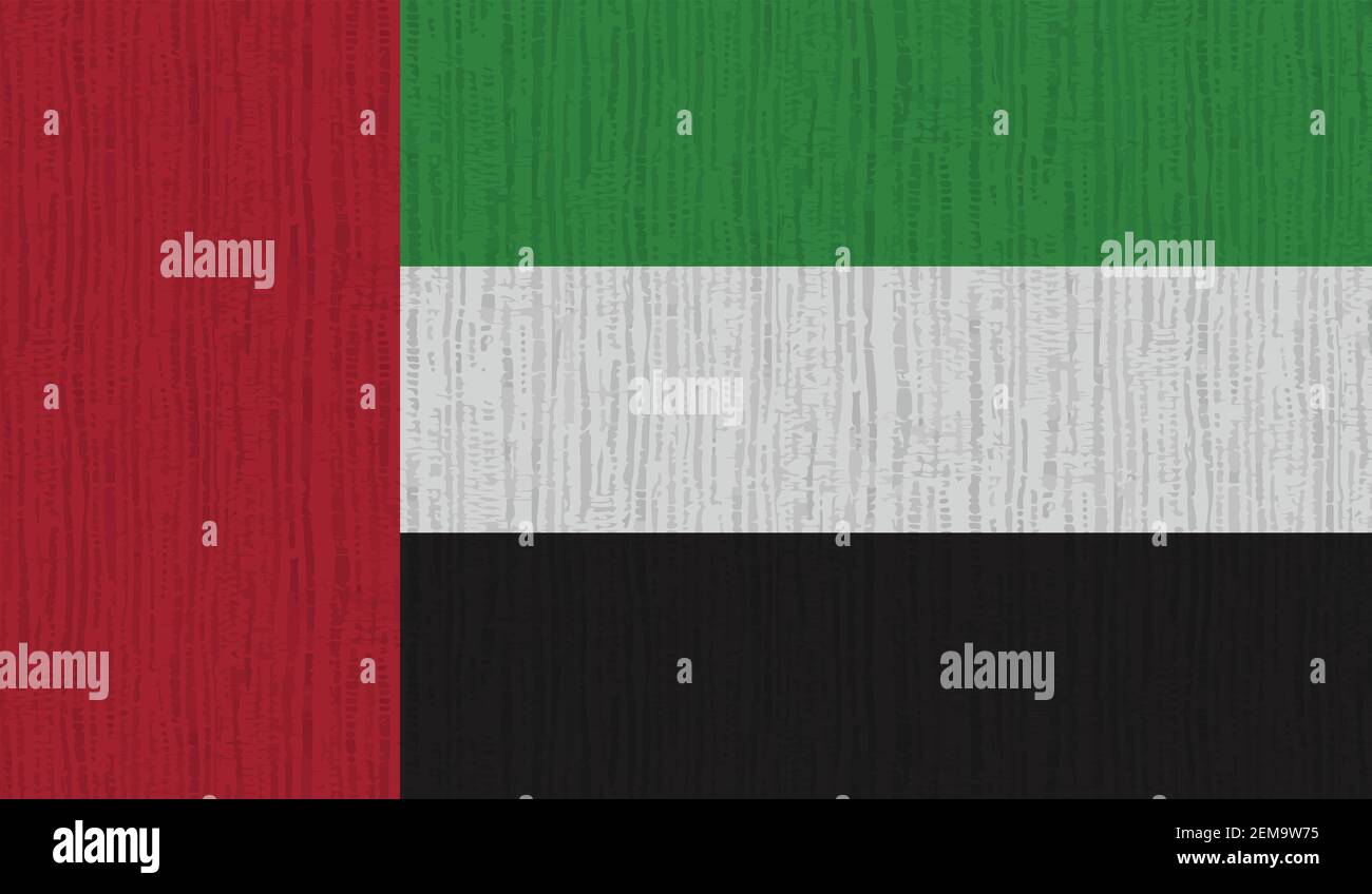 Flag of the United Arab Emirates Arabic Color Vector Eps Download Stock ...