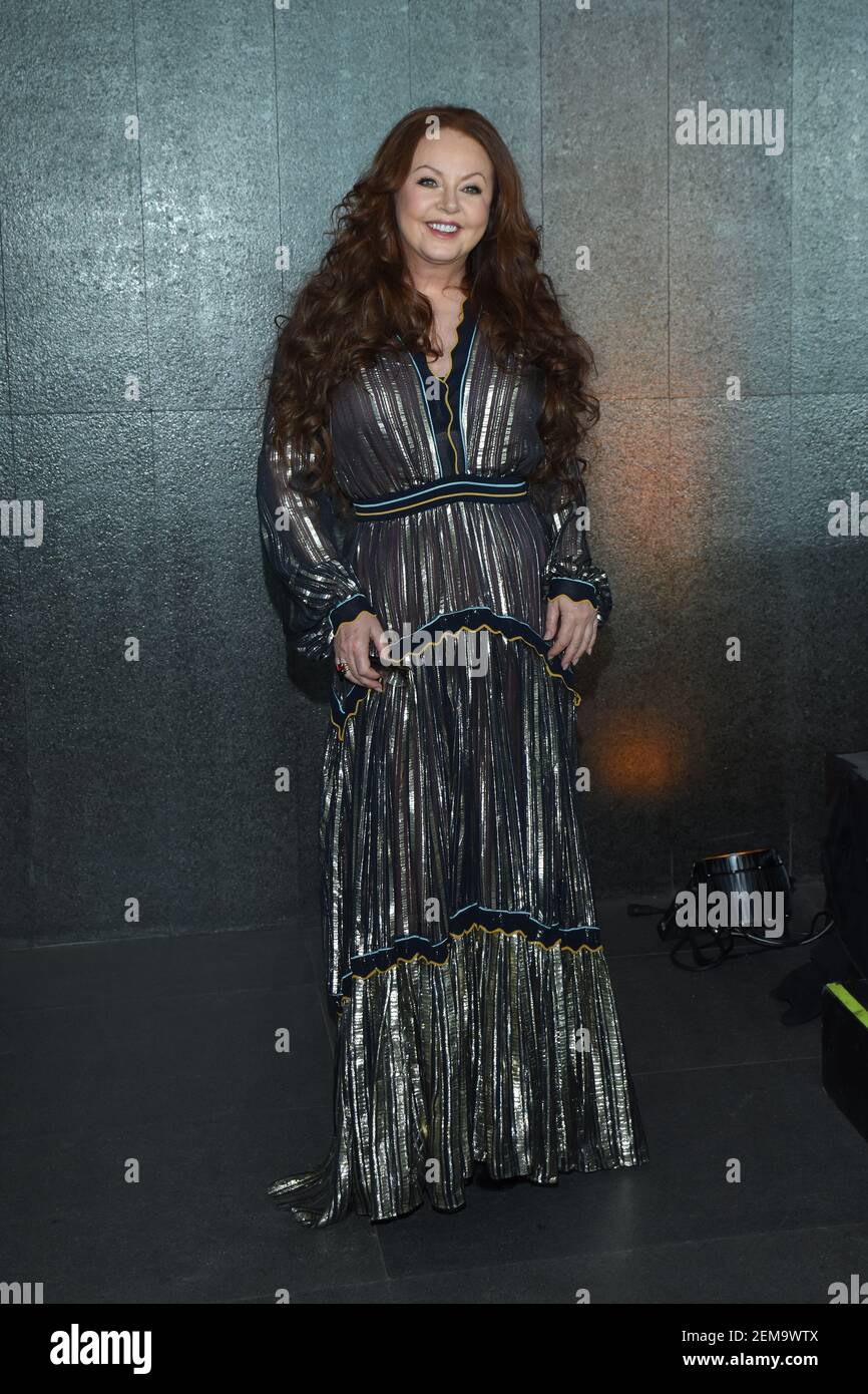 English soprano singer Sarah Brightman attends at press conference to ...