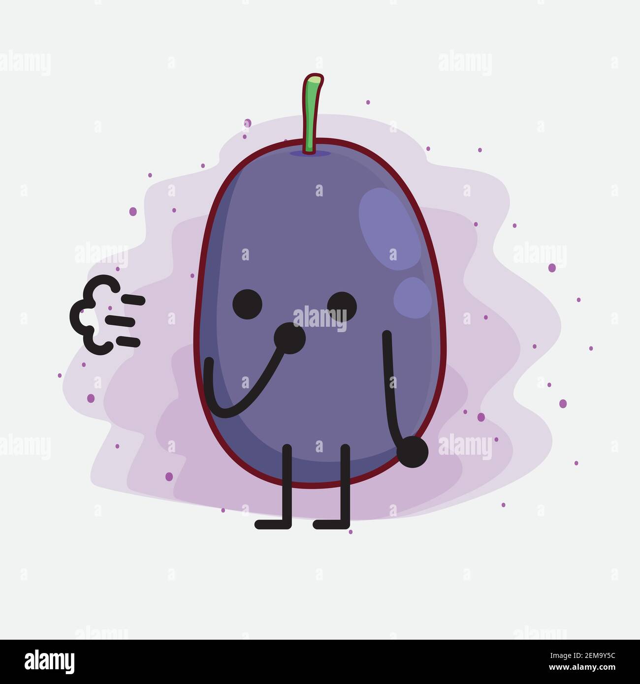 Java Plum Drawing