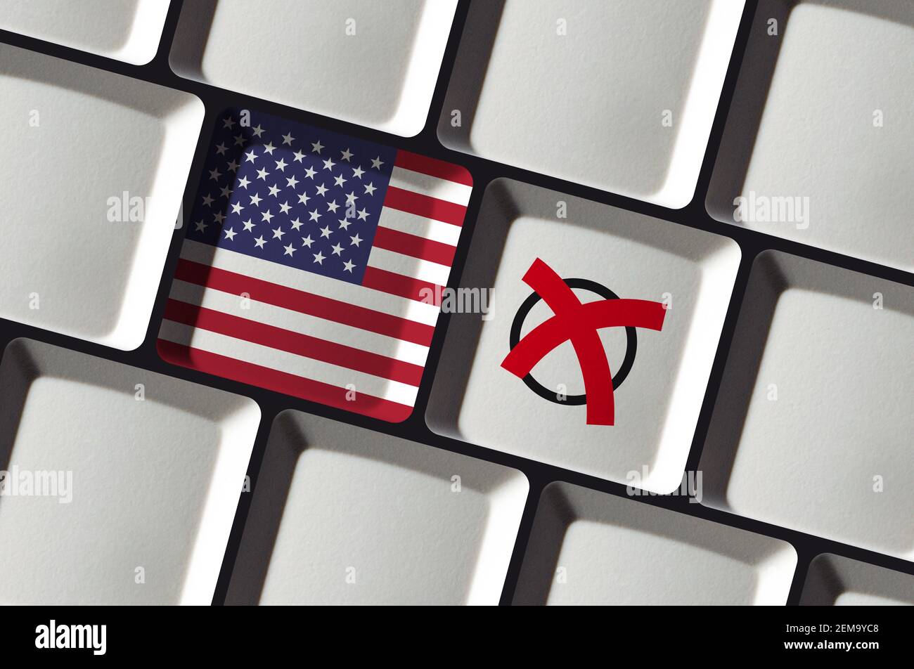 Us election keyboard hi-res stock photography and images - Alamy
