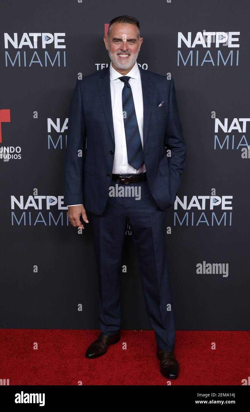 MIAMI BEACH, FL - JANUARY 22: Jimmy Bernal arrives at Telemundo Global ...