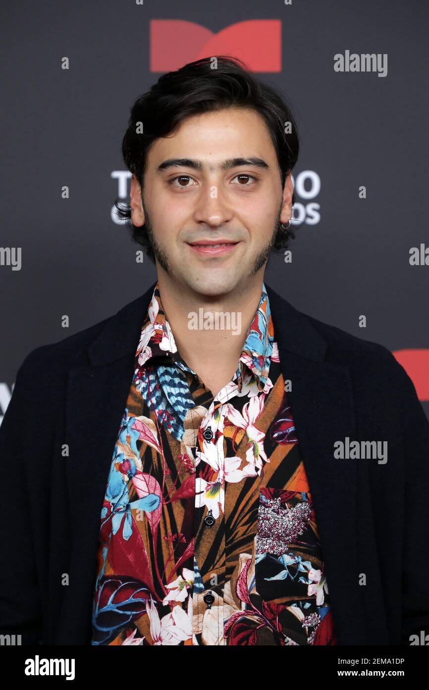 MIAMI BEACH, FL - JANUARY 22: Variel Sanchez arrives at Telemundo ...