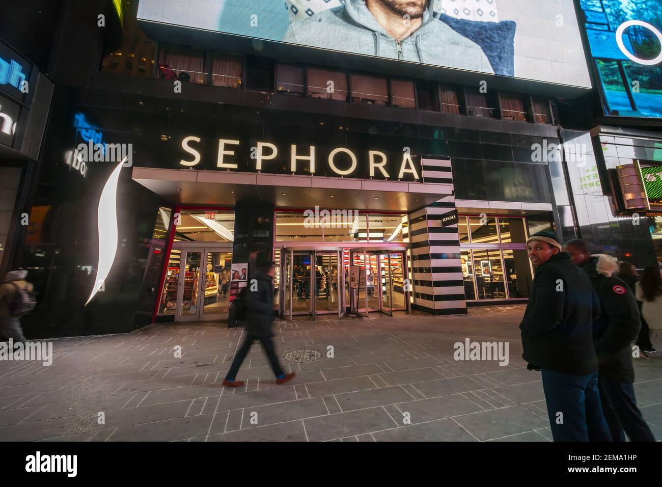 A branch of the French make up and beauty chain, Sephora, located in ...