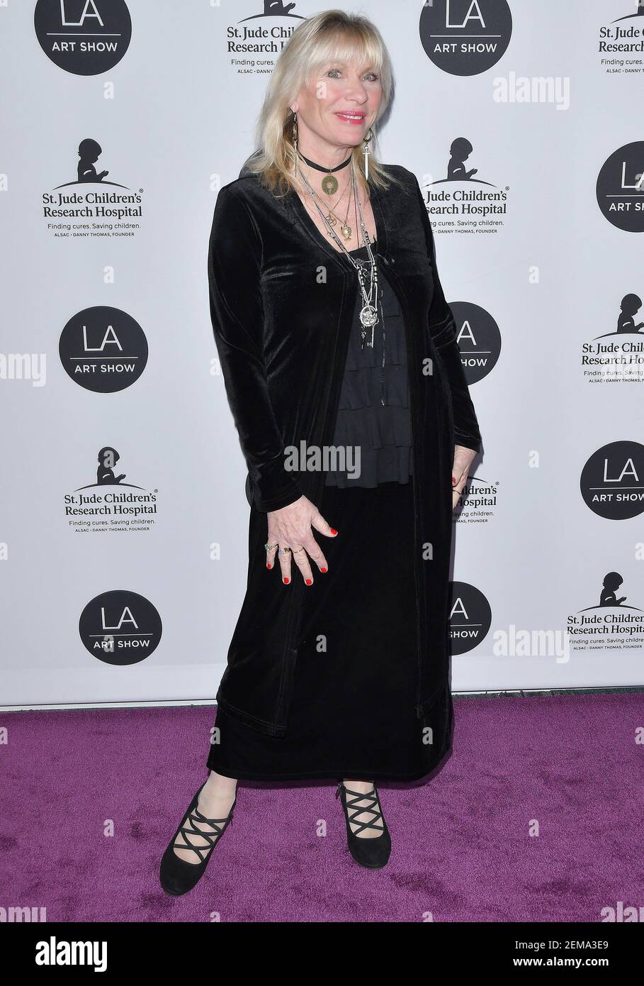 Patti Negri arrives at the LA Art Show Opening Night Gala held at the ...
