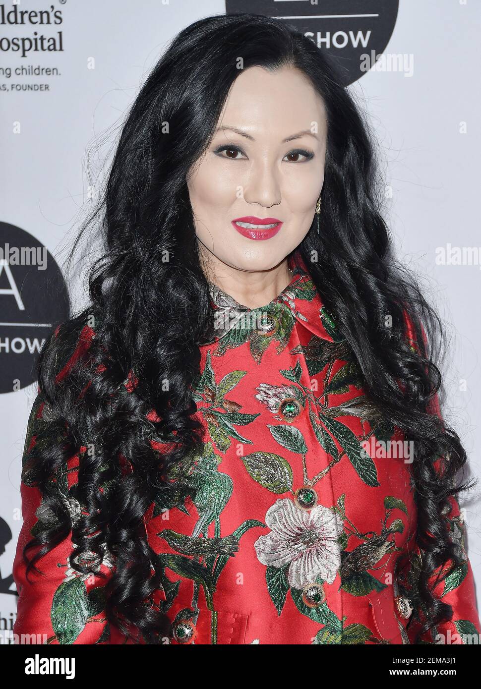 Judy Cheng arrives at the LA Art Show Opening Night Gala held at the ...