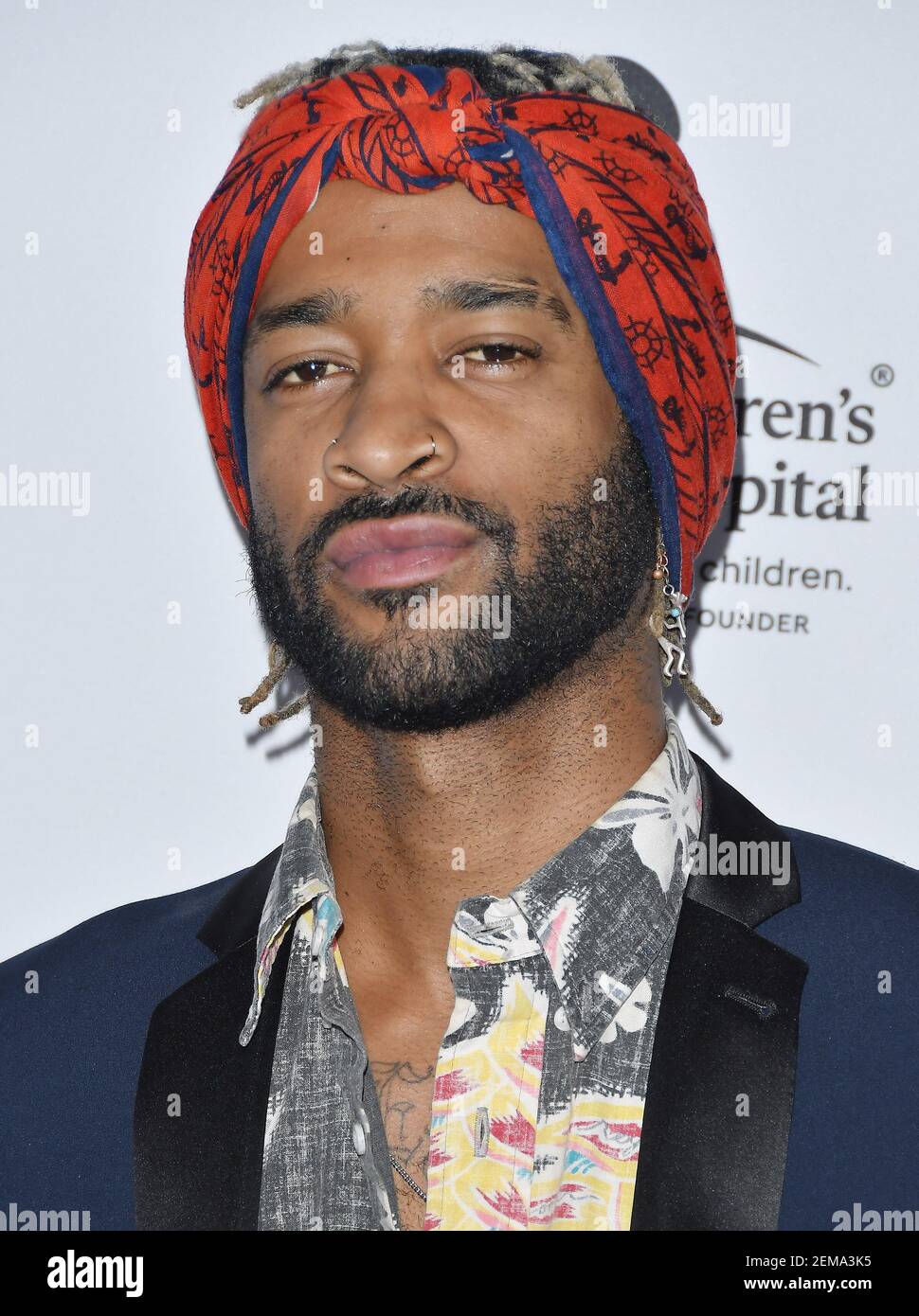 AJ Holly arrives at the LA Art Show Opening Night Gala held at the Los ...
