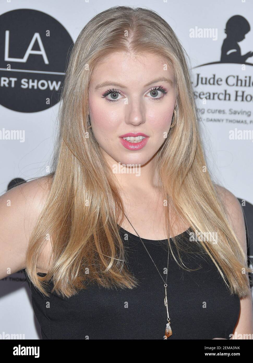 Heather LaRose arrives at the LA Art Show Opening Night Gala held at ...