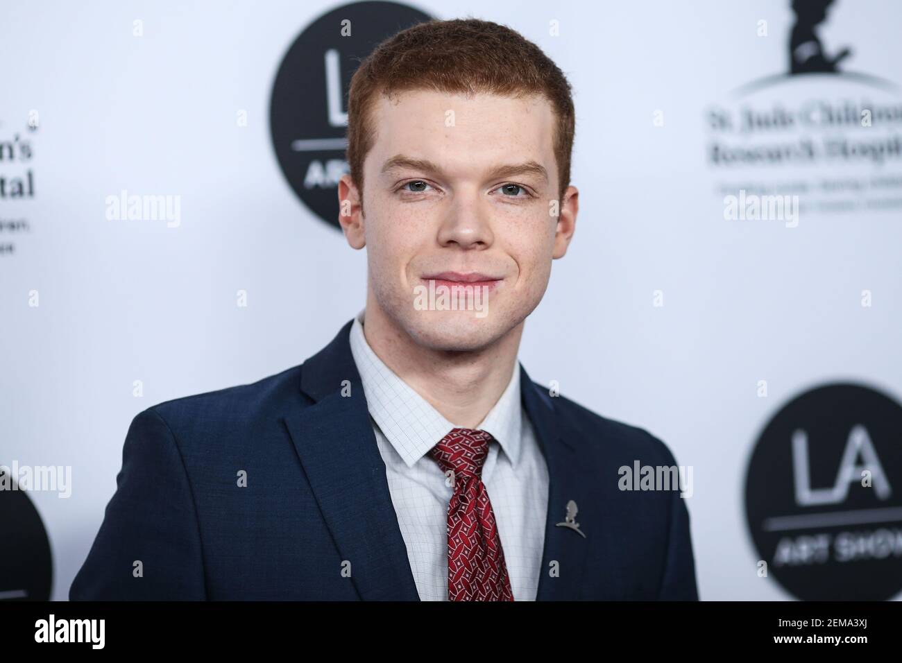 LOS ANGELES, CA, USA - JANUARY 23: Actor Cameron Monaghan arrives at ...