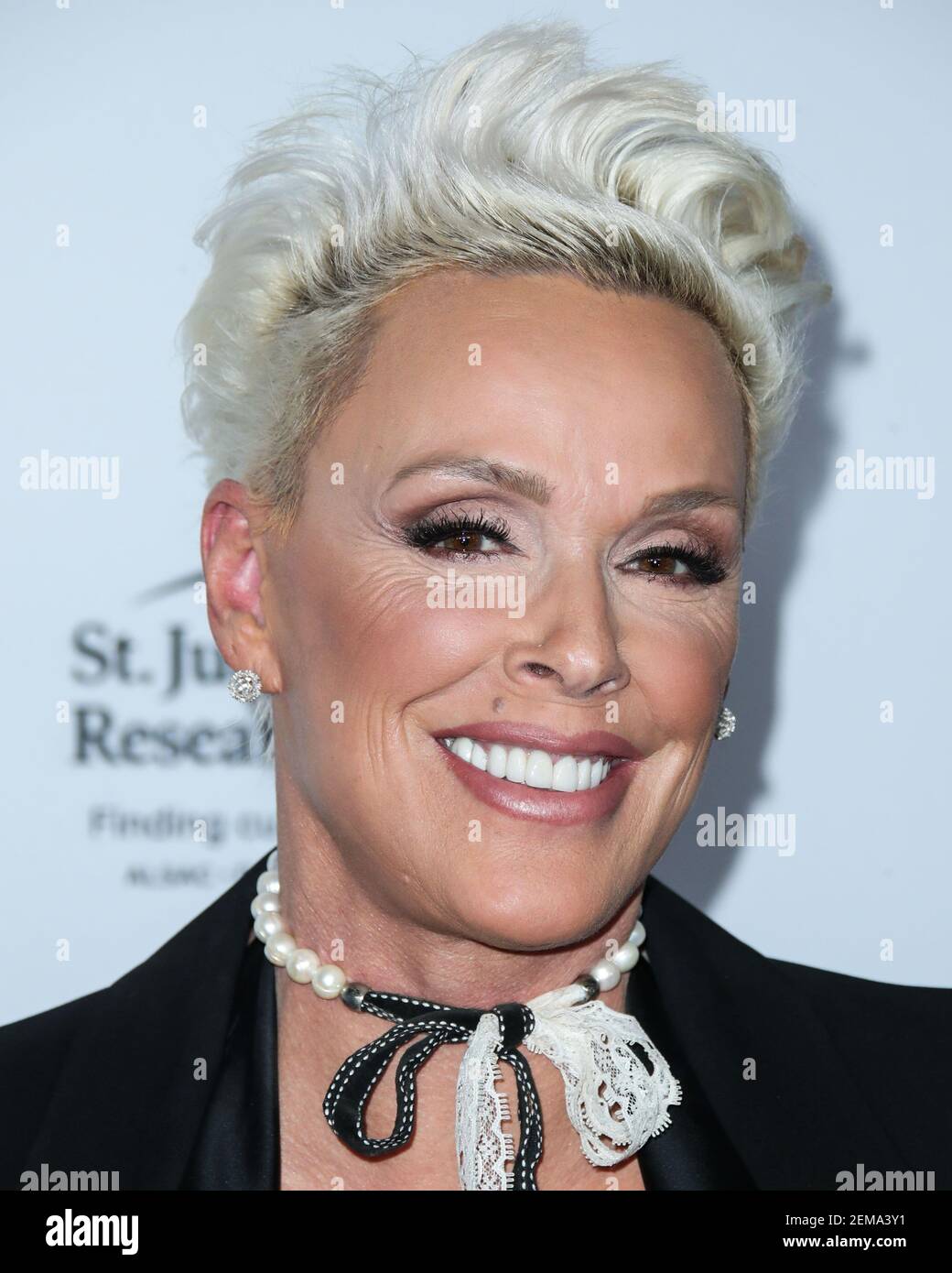 LOS ANGELES, CA, USA - JANUARY 23: Actress Brigitte Nielsen arrives at ...