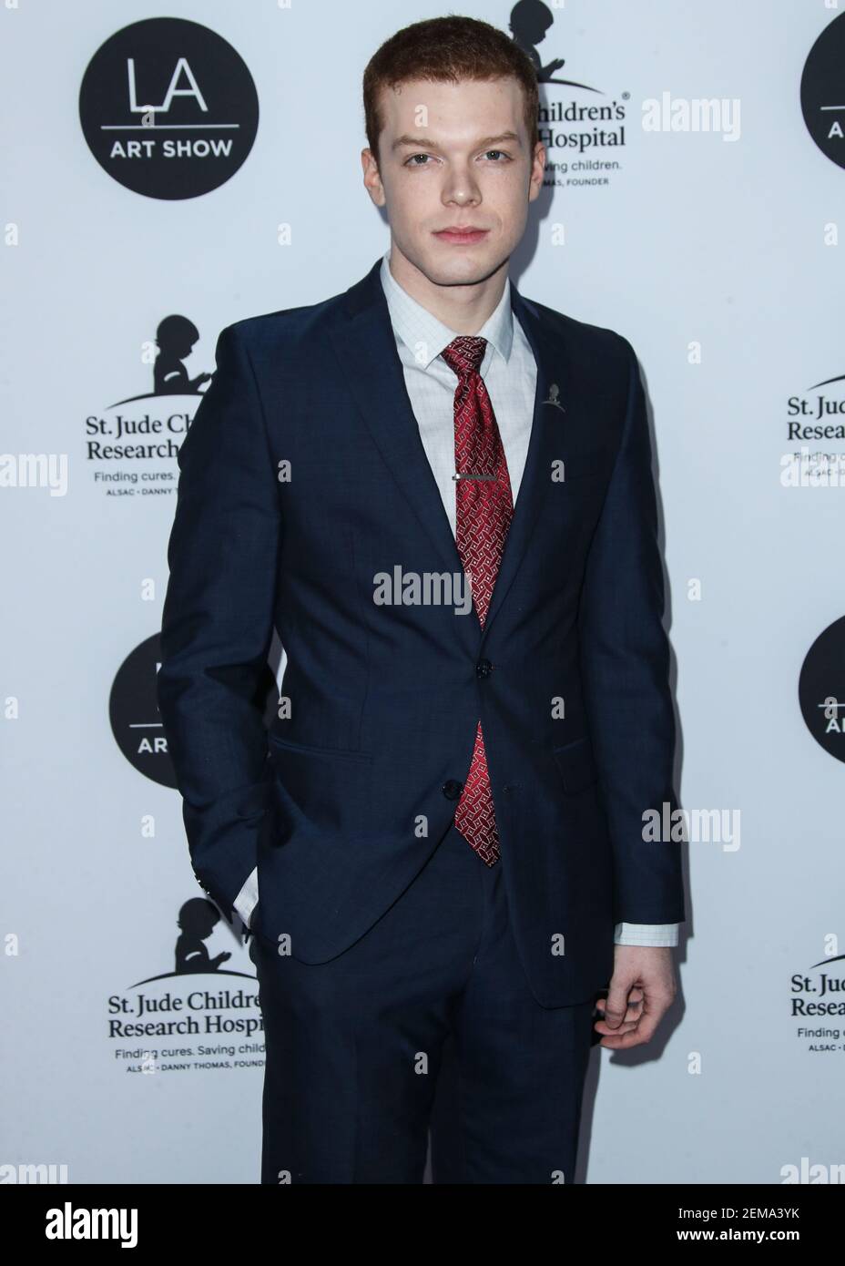 LOS ANGELES, CA, USA - JANUARY 23: Actor Cameron Monaghan arrives at ...