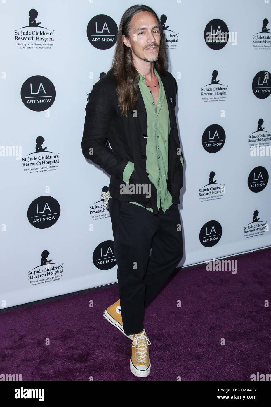 LOS ANGELES, CA, USA - JANUARY 23: Singer Brandon Boyd of Incubus ...
