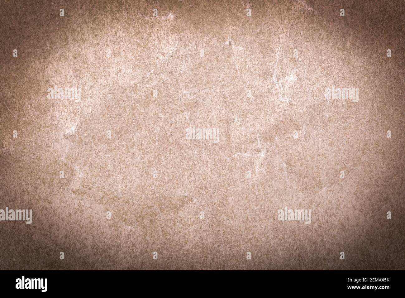 The Beige crumpled paper texture for background Stock Photo - Alamy
