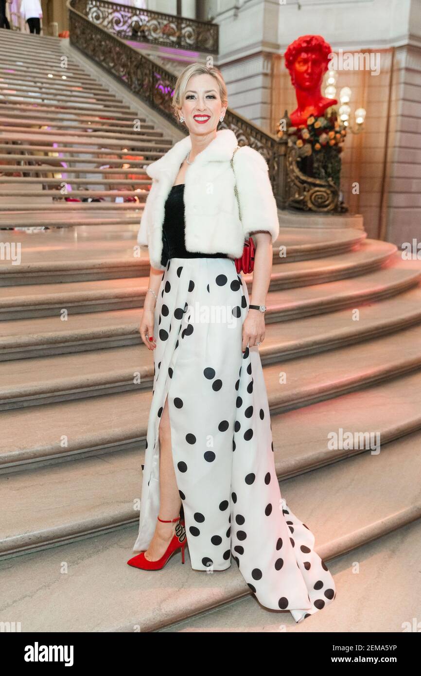 SAN FRANCISCO, CA - January 23 - Lydia Bergman attends SF Ballet Gala ...