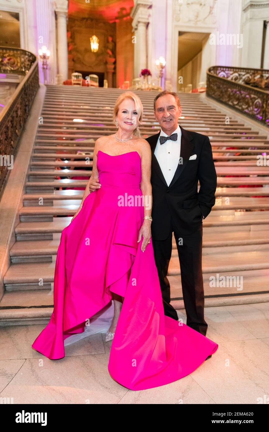 SAN FRANCISCO, CA - January 23 - Claire Kostic and Mark Kostic attend ...