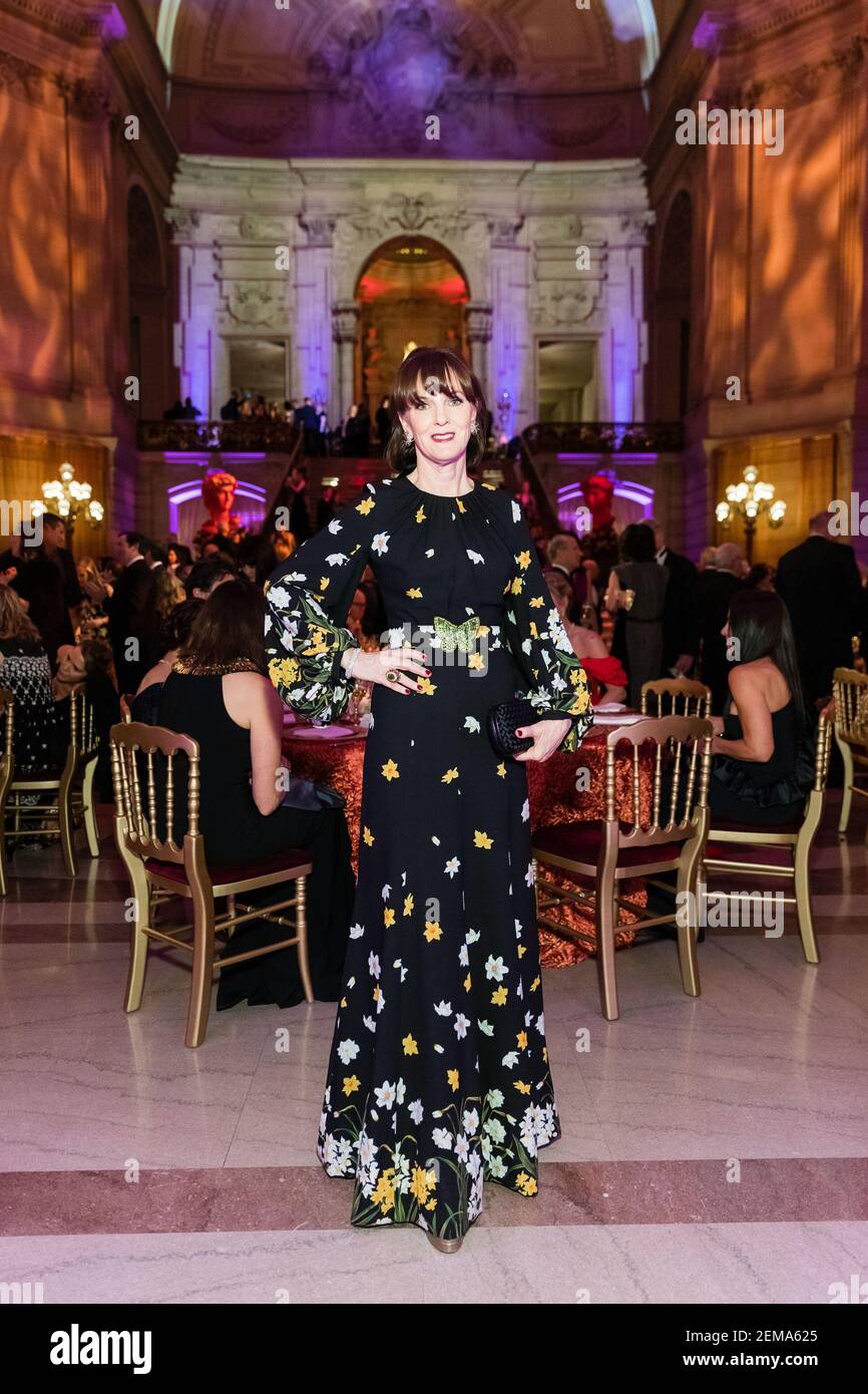 SAN FRANCISCO, CA - January 23 - Allison Speer attends SF Ballet Gala ...