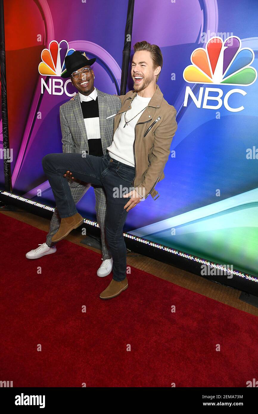 NE-YO and Derek Hough attend NBC’s Mid-Season Press Day 2019 Red Carpet ...