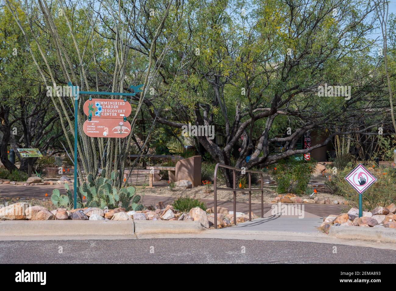 Kartchner Caverns SP, AZ, USA - November 9, 2019: The Hummingbird ...
