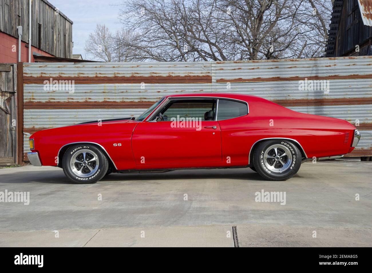 January 24, 2019: 1972 Chevrolet Chevelle SS with an LT3 Corvette ...