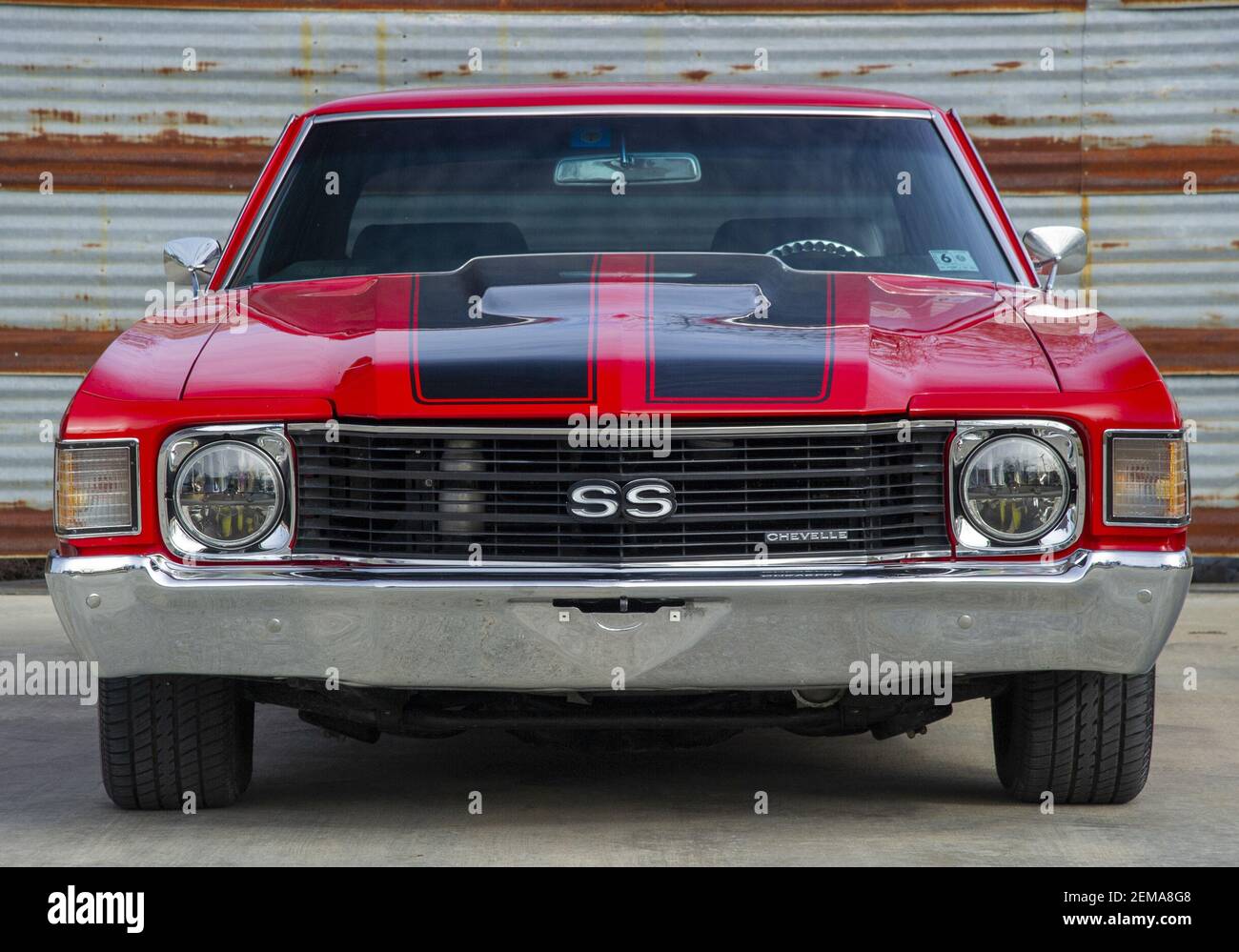 January 24, 2019: 1972 Chevrolet Chevelle SS with an LT3 Corvette ...