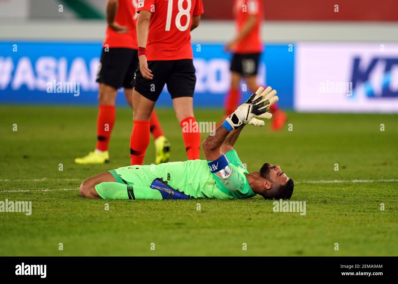 January 25, 2019 : Saad Al Sheeb of Qatar celebrating the win during ...