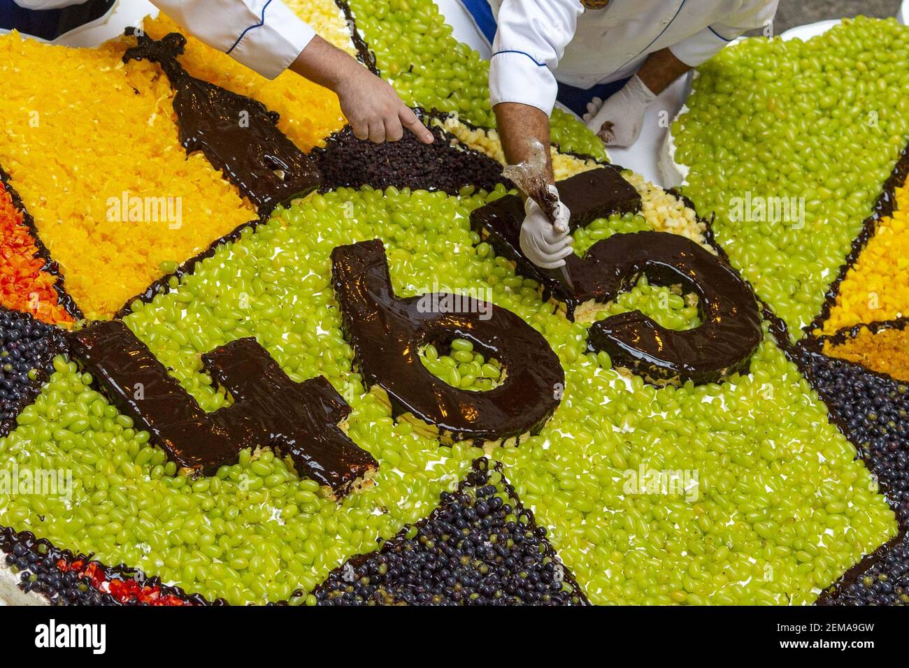 SP - Sao Paulo - 01/25/2019 - Anniversary of Sao Paulo cake of the ...