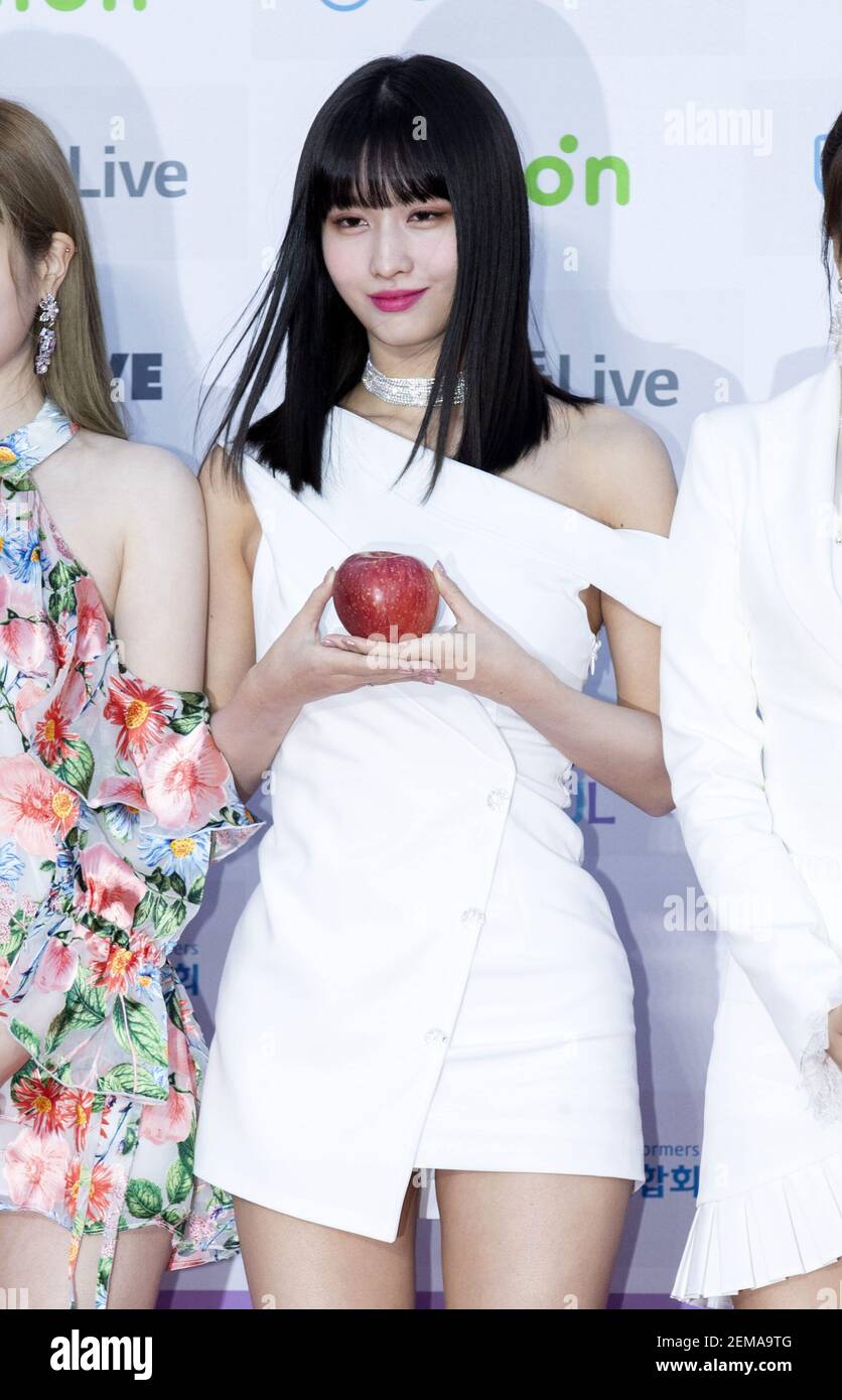 23 January 2019 - Seoul, South Korea : Japanese vocal Momo, member of K ...