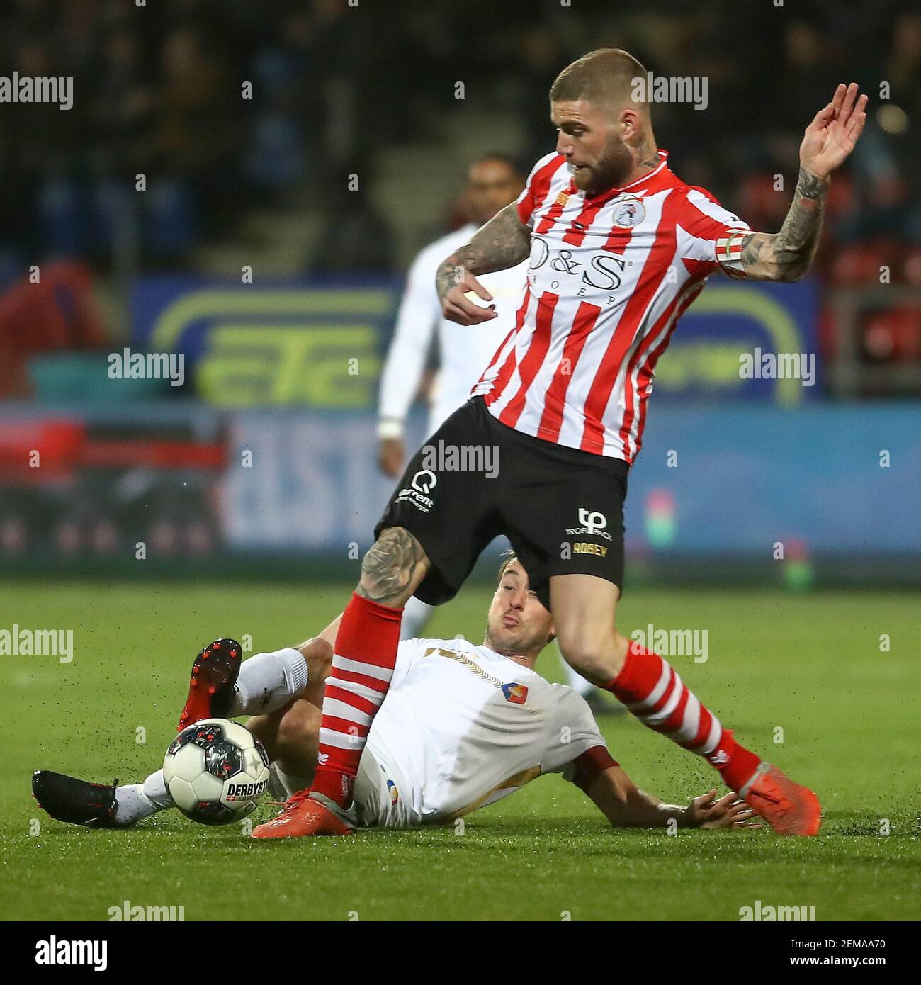 VELSEN , 25-01-2018 , Telstar - Sparta , Rabobank IJmond Stadion ...