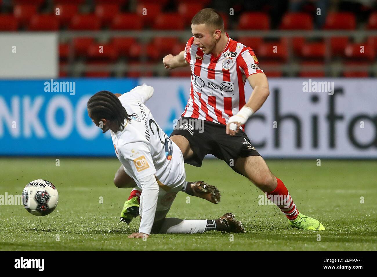 VELSEN , 25-01-2018 , Telstar - Sparta , Rabobank IJmond Stadion ...