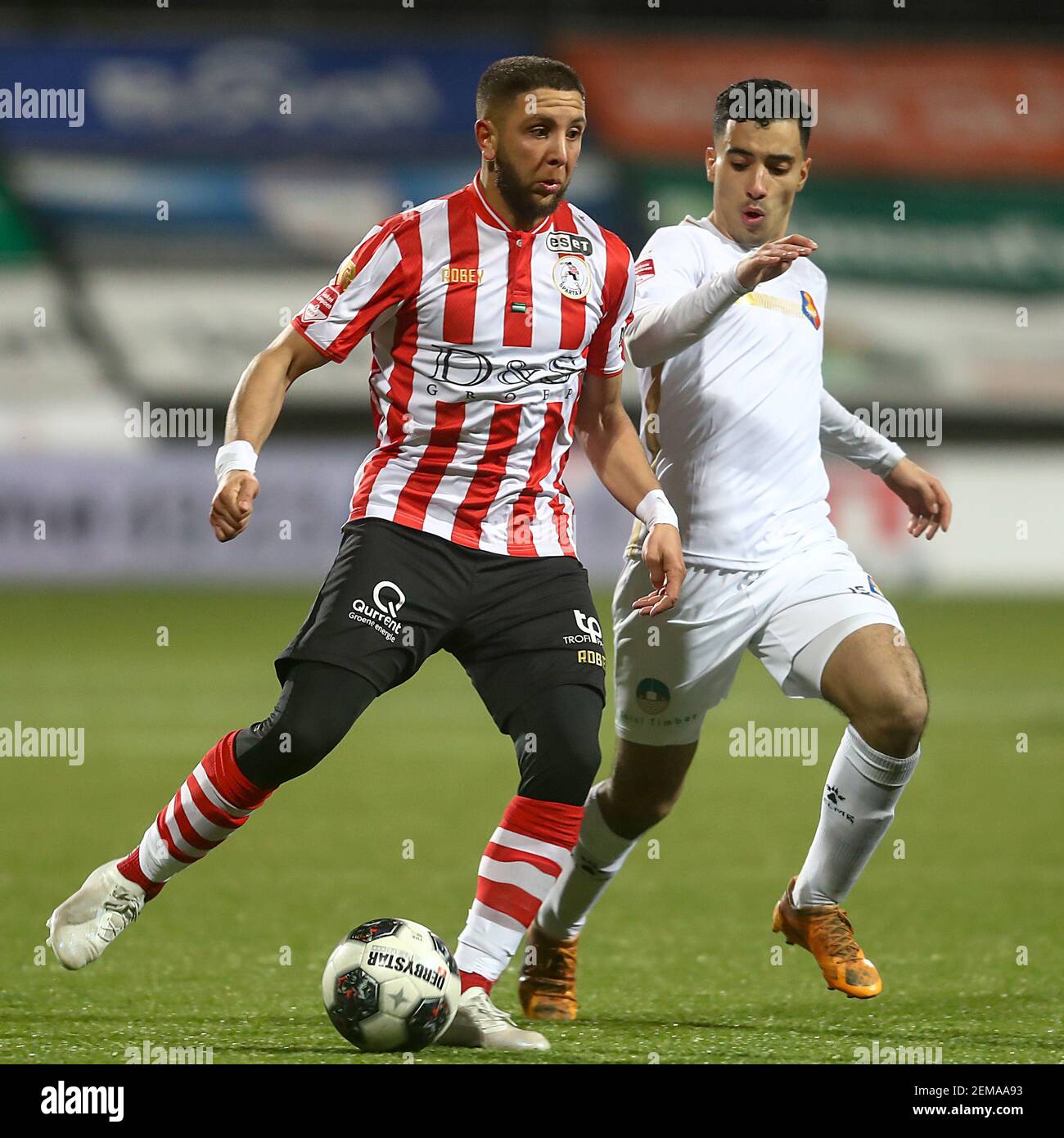 VELSEN , 25-01-2018 , Telstar - Sparta , Rabobank IJmond Stadion ...