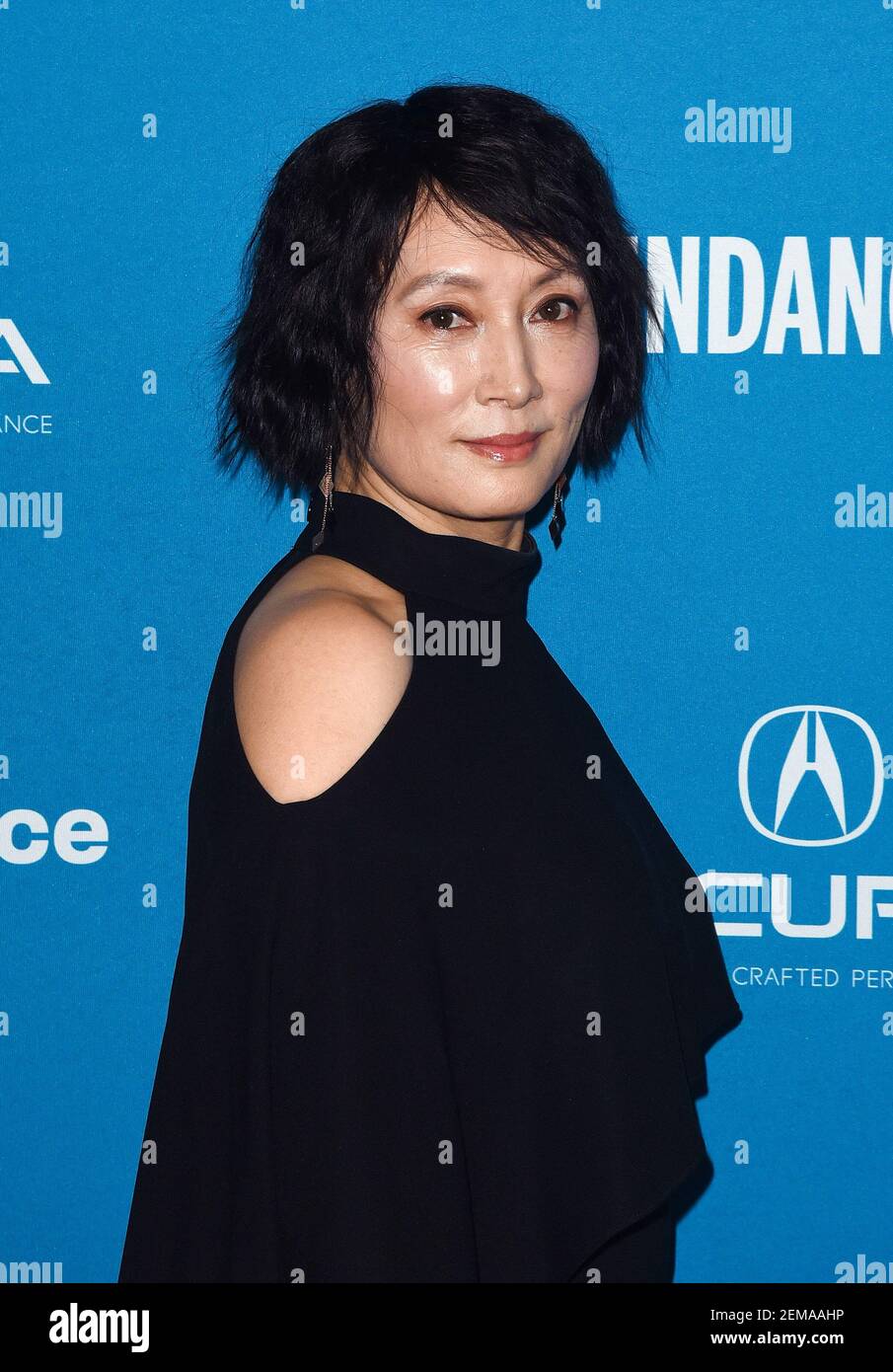Diana Lin attends the 'The Farewell' Premiere during the 2019 Sundance ...
