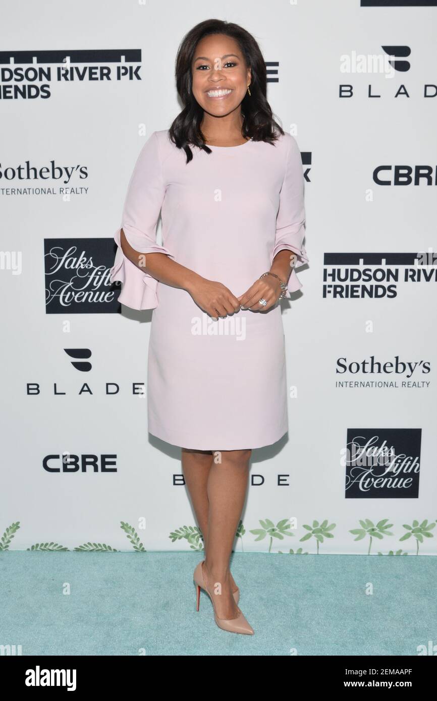 Sheinelle Jones attends the Hudson River Park Friends Playground ...