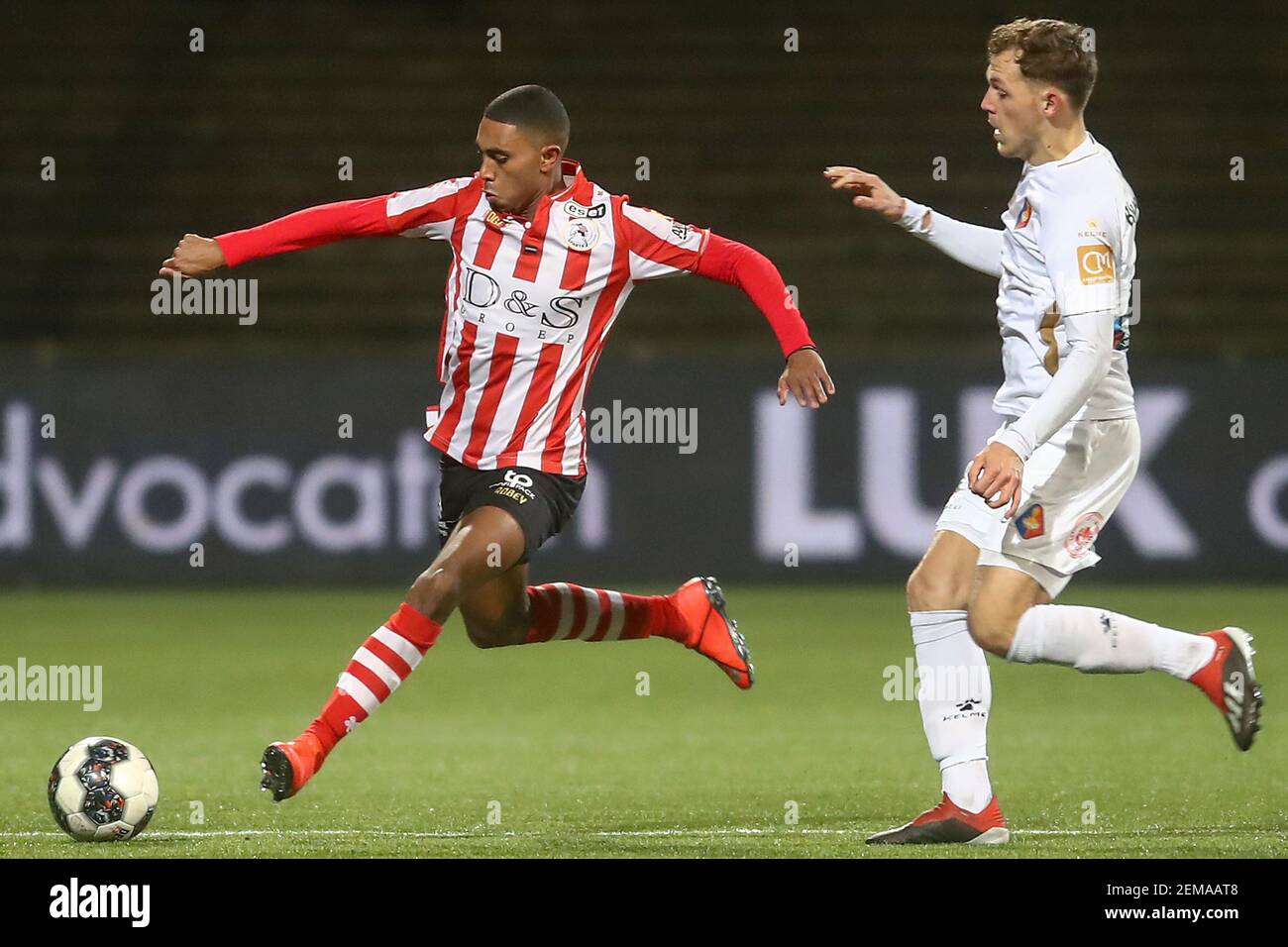 VELSEN , 25-01-2018 , Telstar - Sparta , Rabobank IJmond Stadion ...