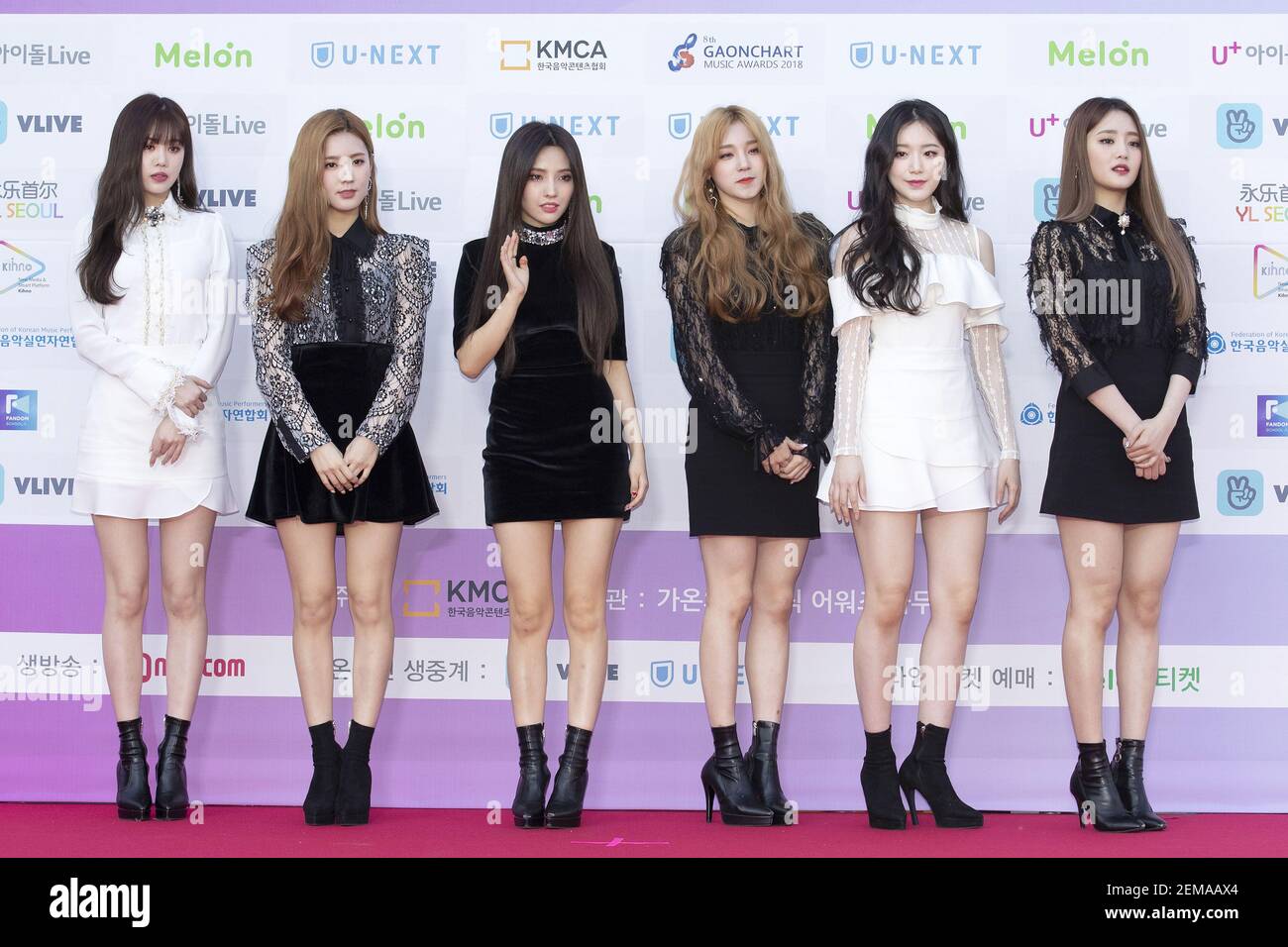 23 January 2019 - Seoul, South Korea : South Korean K-Pop girl group (G ...