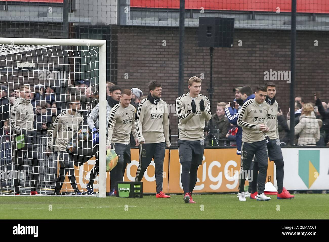 AMSTERDAM, 26-01-2019 ,De Toekomst Eredivisie, Ajax training ,season ...