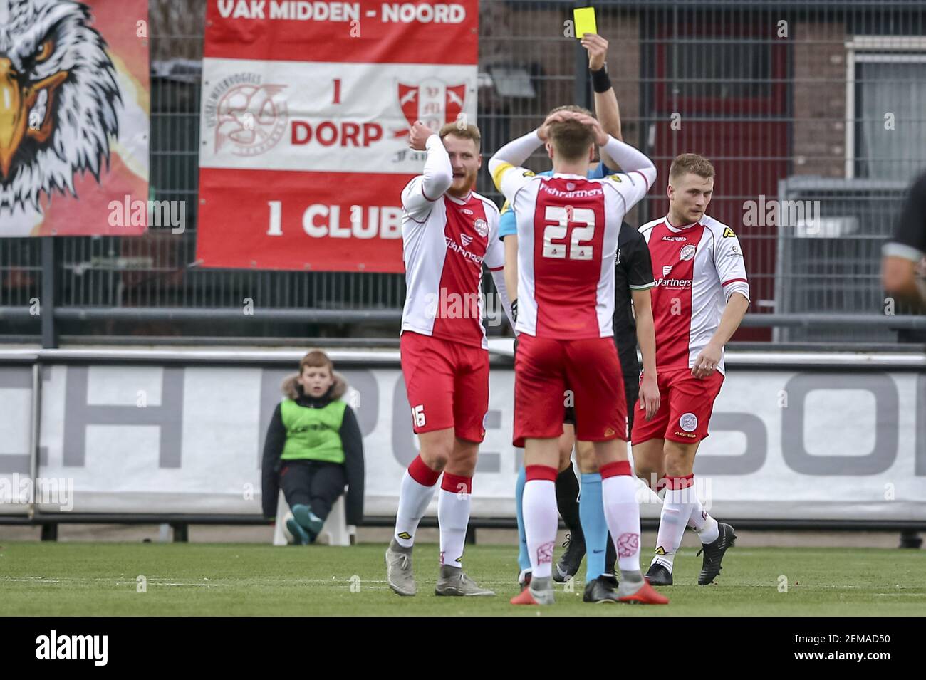 SPAKENBURG, 26-01-2019 ,De Toekomst Tweede Divisie, IJsselmeervogels ...