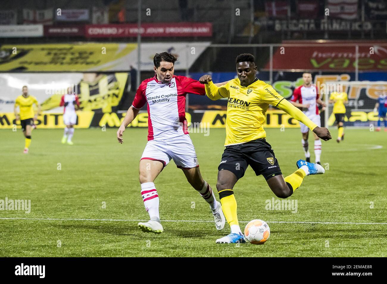 VENLO, VVV Venlo - FC Emmen, 26-01-2019 football, Dutch Eredivisie ...