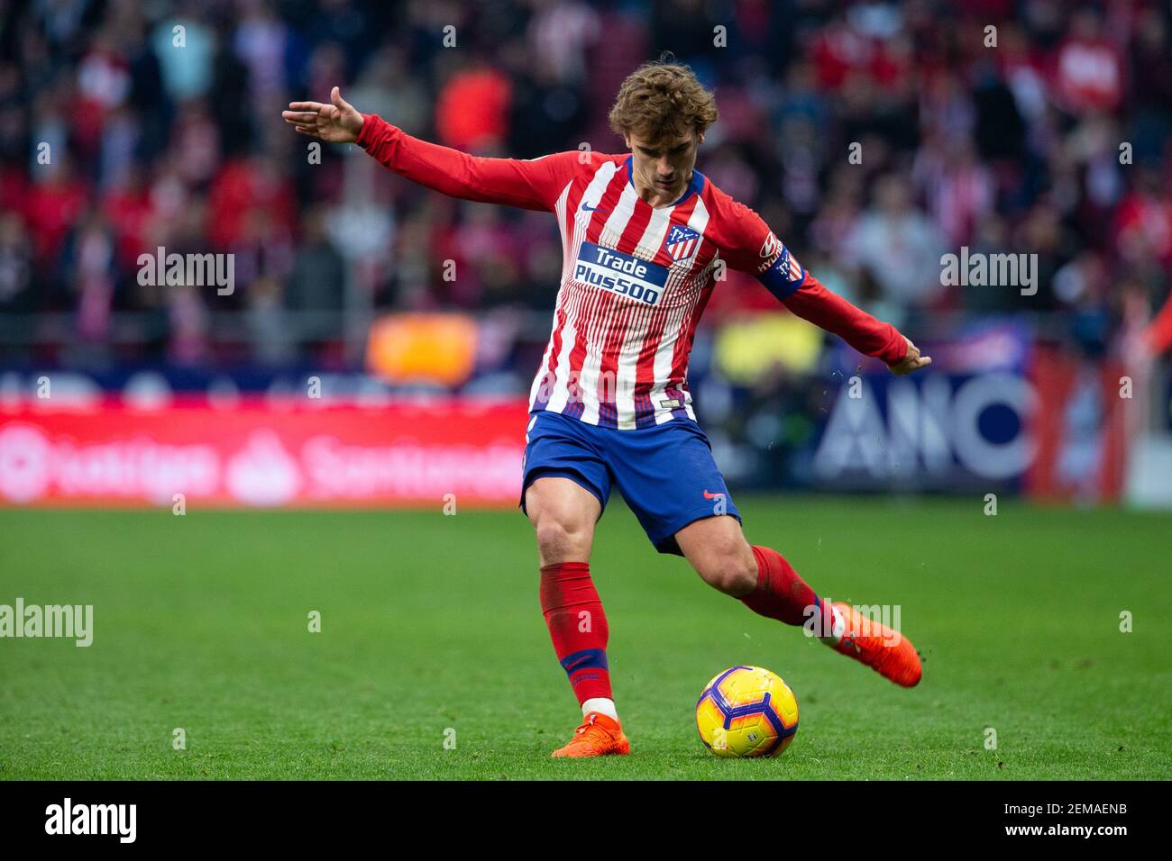 Antoine Griezmann of Atletico Madrid during the match between Atletico ...