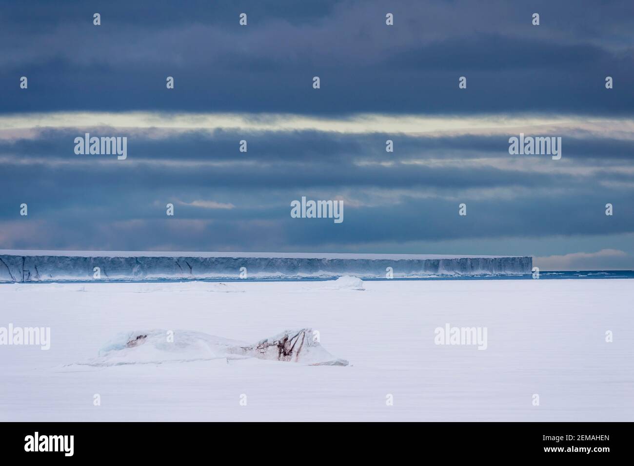 Austfonna ice cap, Nordaustlandet, Svalbard Islands, Norway Stock Photo ...