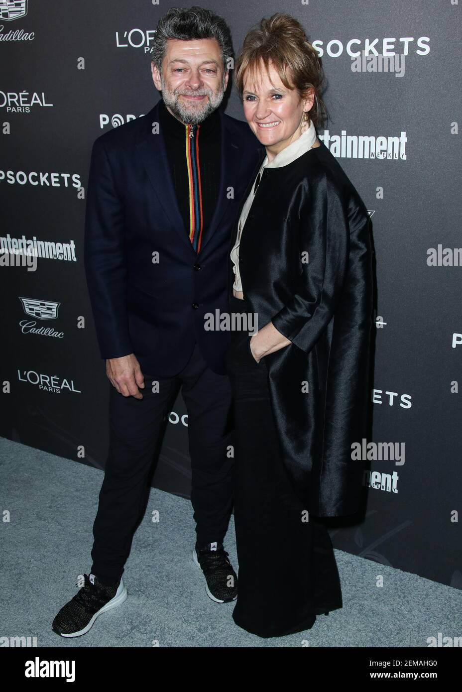 WEST HOLLYWOOD, LOS ANGELES, CA, USA - JANUARY 26: Actor Andy Serkis ...