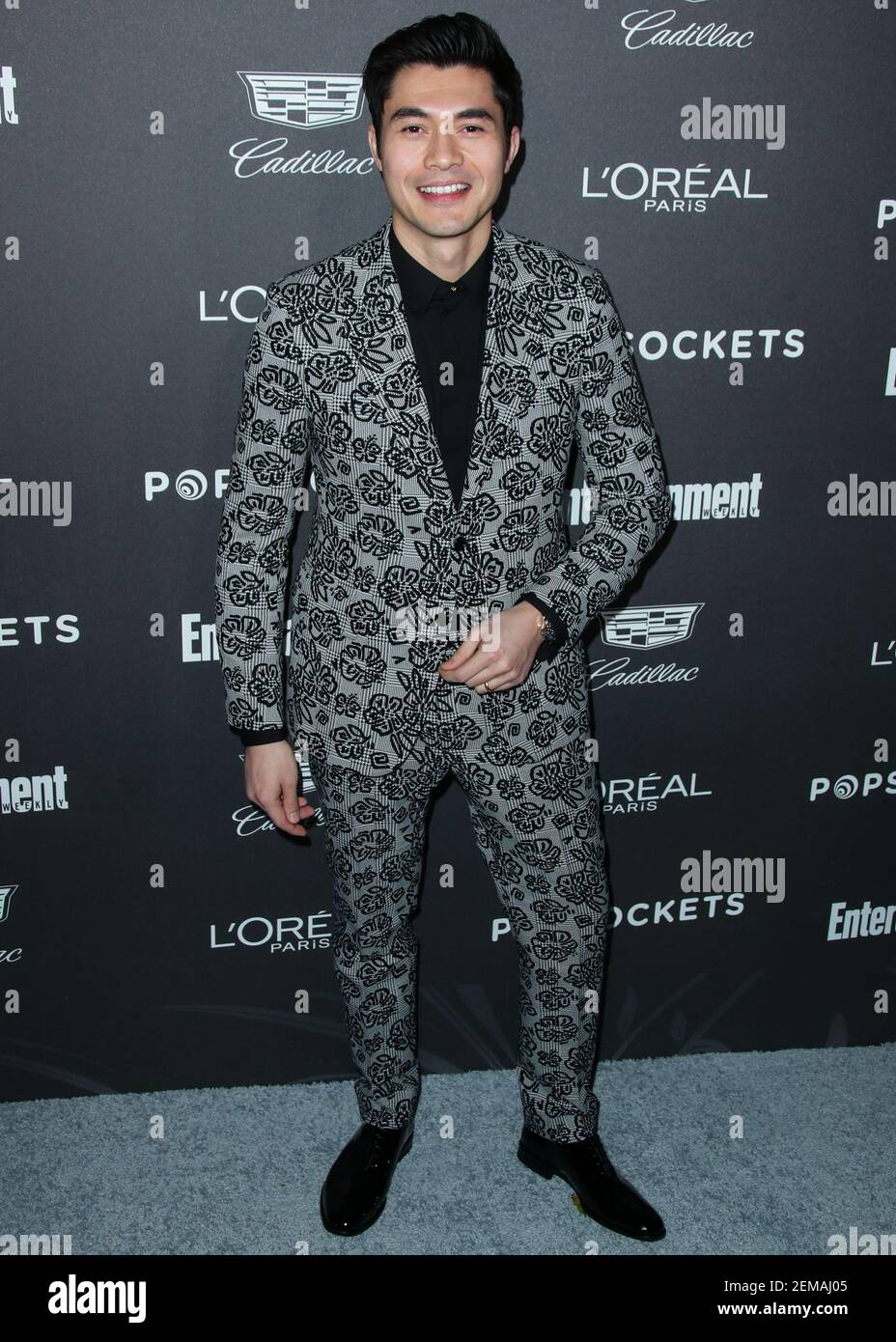 WEST HOLLYWOOD, LOS ANGELES, CA, USA - JANUARY 26: Actor Henry Golding ...