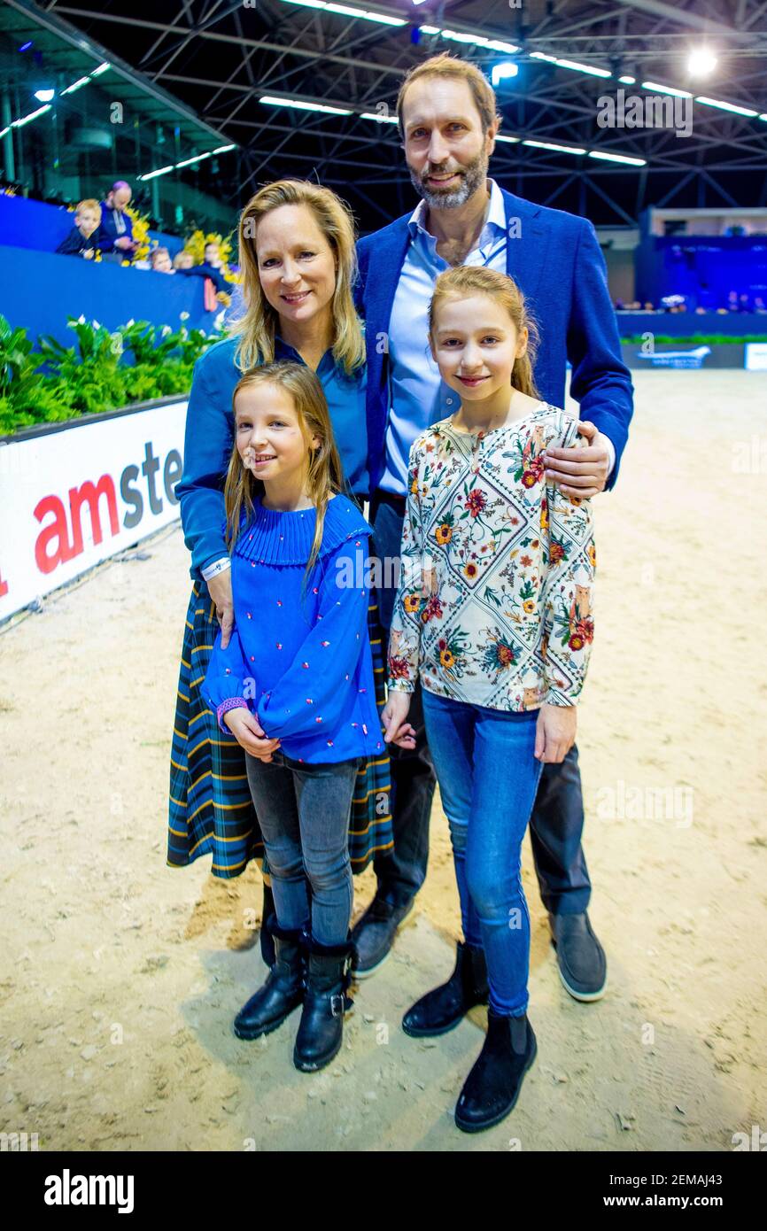 Princess Margarita de Bourbon de Parme and partner Tjalling ten Cate ...