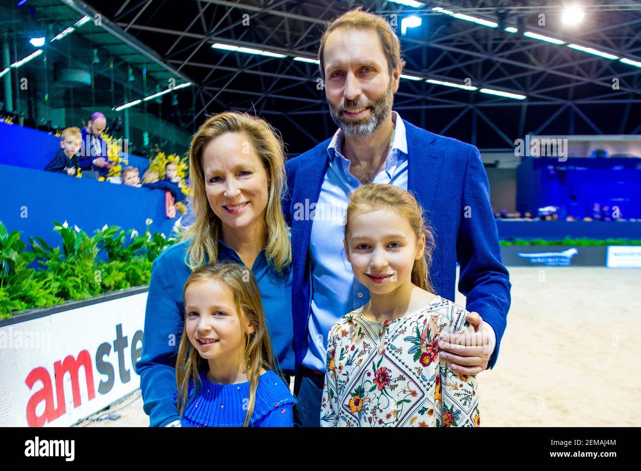 Princess Margarita de Bourbon de Parme and partner Tjalling ten Cate ...