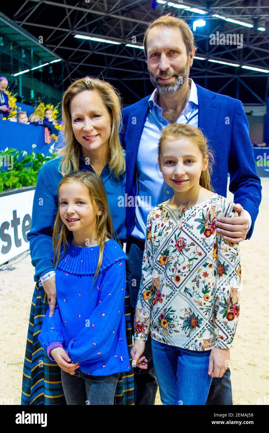 Princess Margarita de Bourbon de Parme and partner Tjalling ten Cate ...