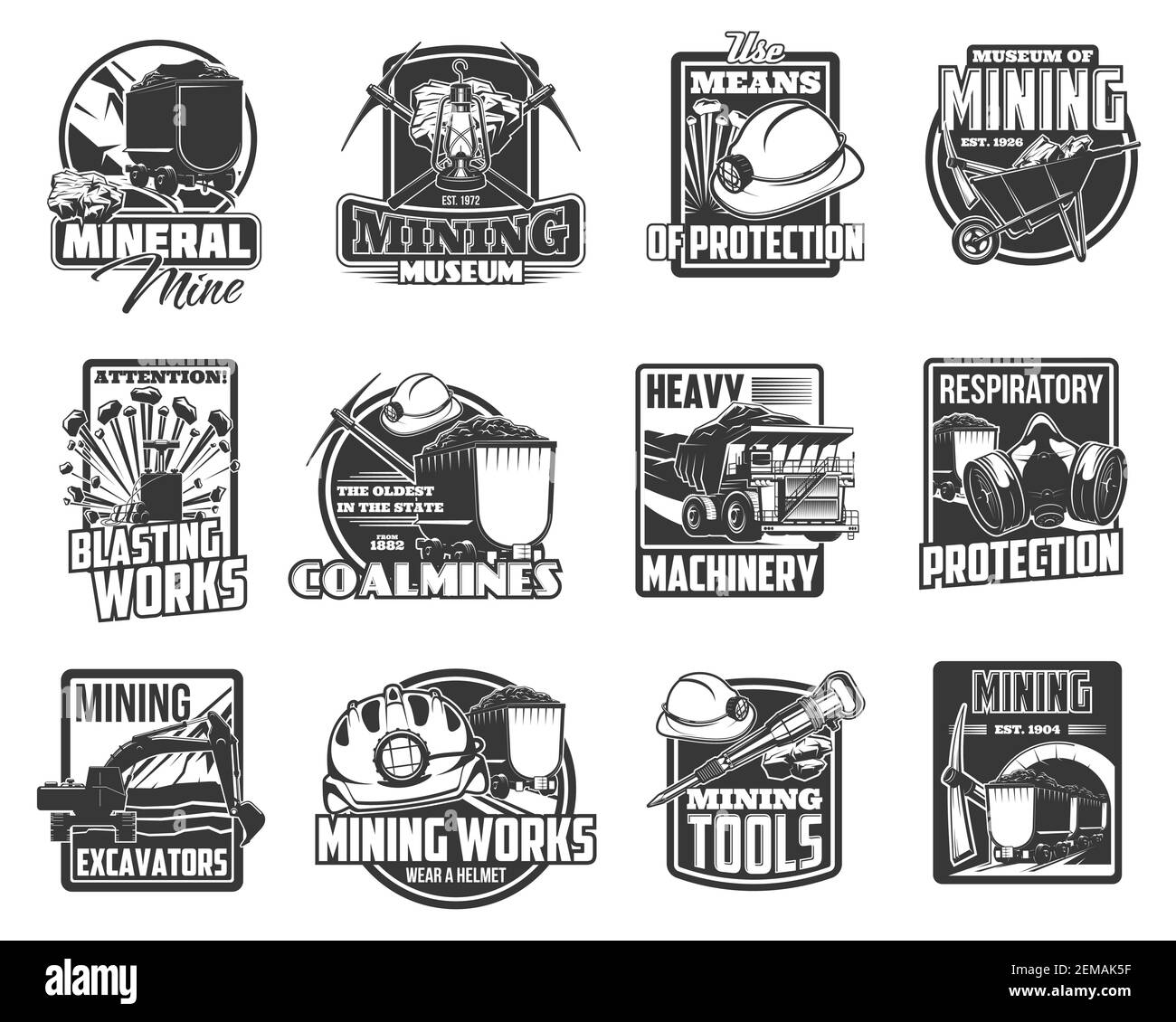 Quarry blasting Cut Out Stock Images & Pictures - Alamy