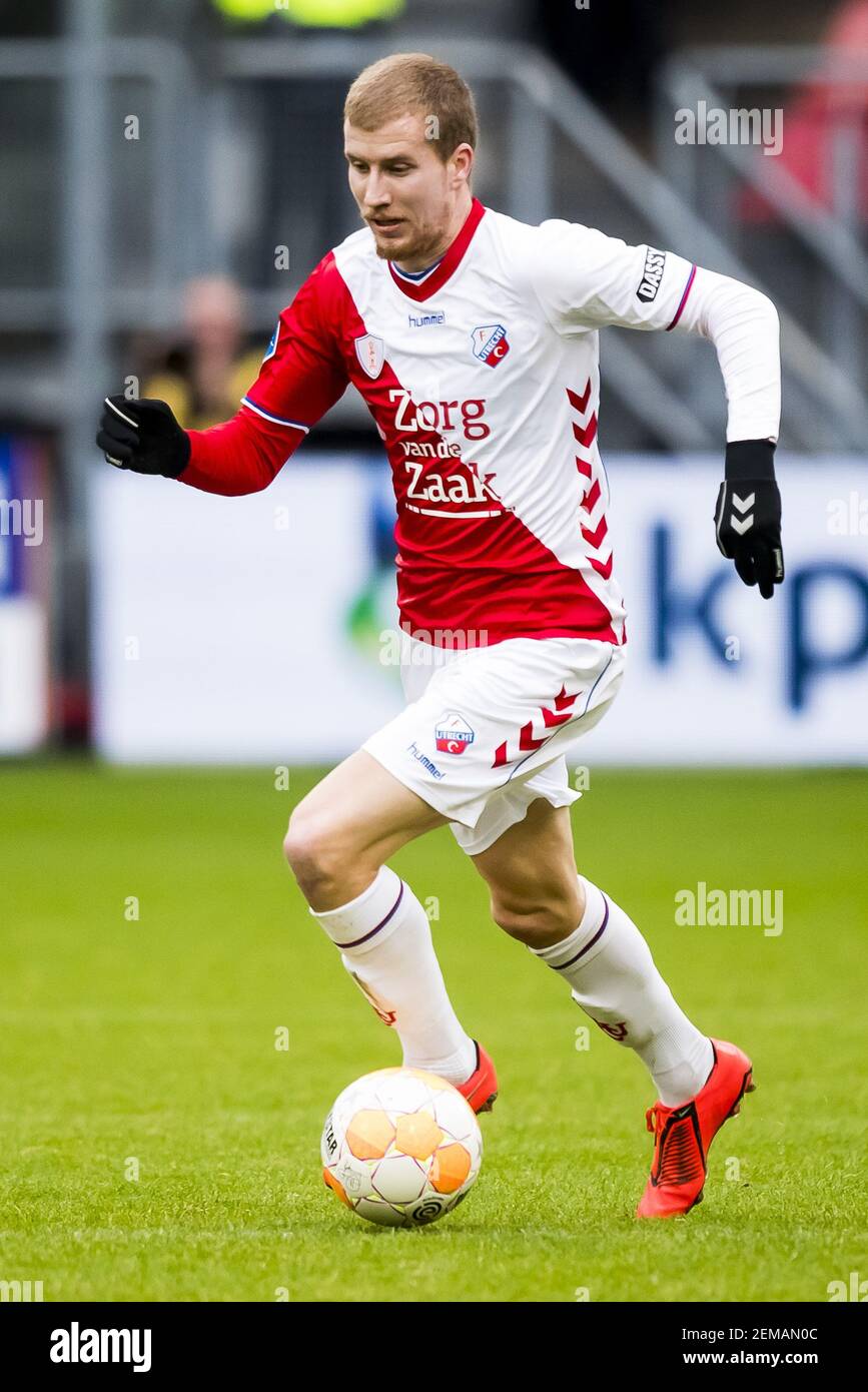 UTRECHT, FC Utrecht - Willem II 0-1, 27-01-2019 football, Dutch ...